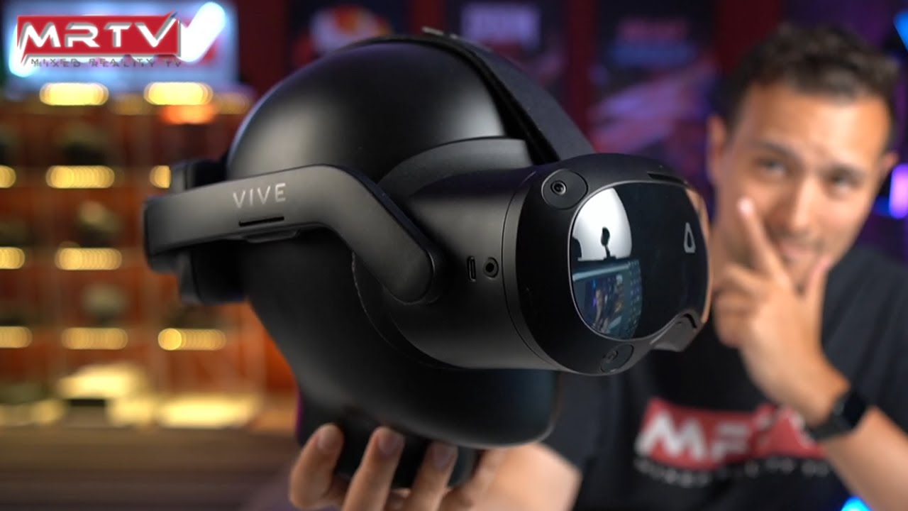 Vive Focus 3 - Unboxing & First Impressions - MRTV - Mixed Reality TV